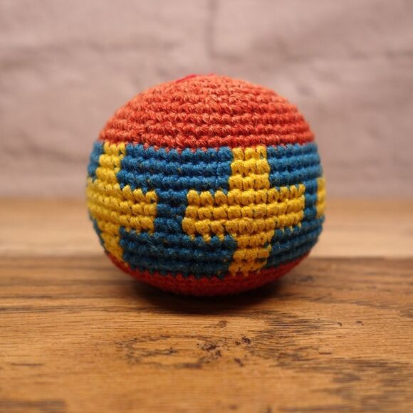 Source Unknown | Other | Vintage 99s Hacky Sack Pellet Foot Bag | Poshmark
